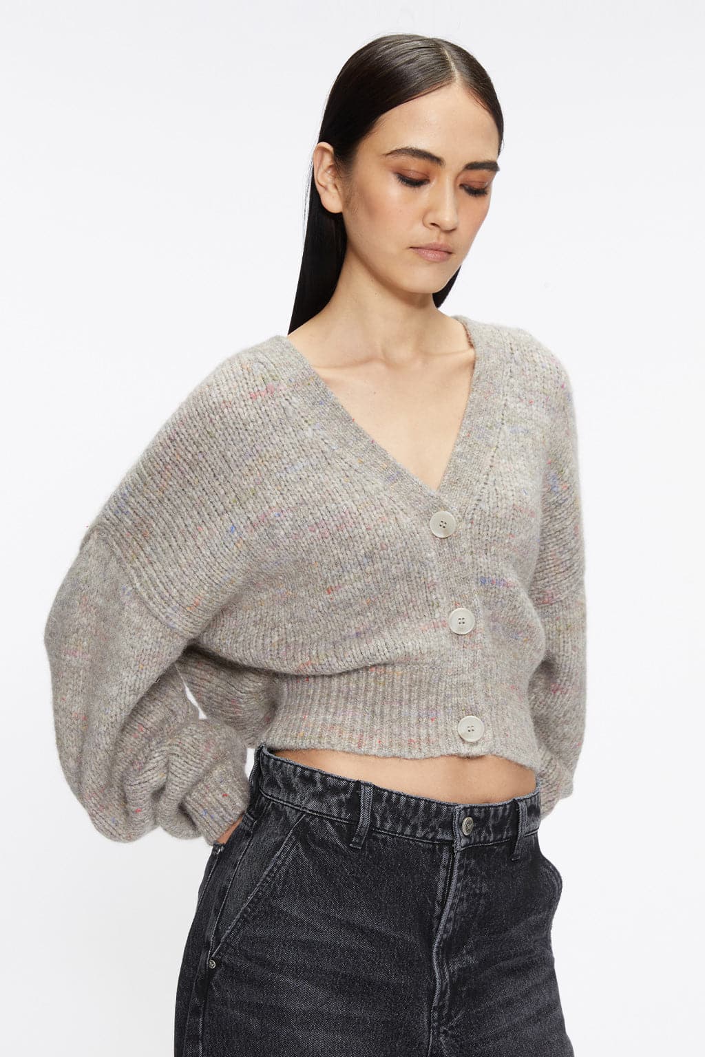 Miss Sixty X Keith Haring Capsule Collection Casual Knitted Cardigan W ...